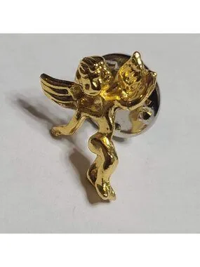 Unbranded | Jewelry | Guardian Angel On My Shoulder Lapel Pin Flying ...
